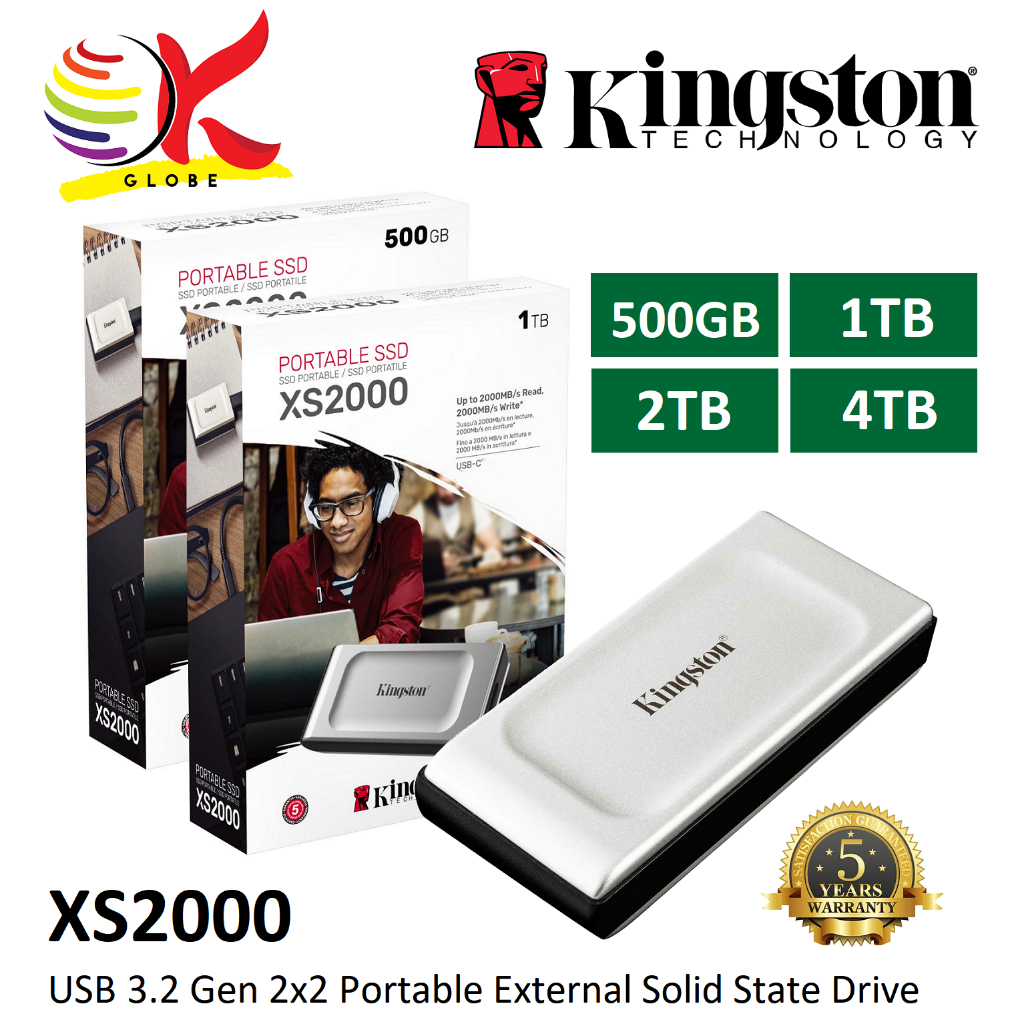 KINGSTON EXT SSD XS2000 SXS2000 (USB 3.2 GEN 2x2) / XS1000 SXS1000 ...