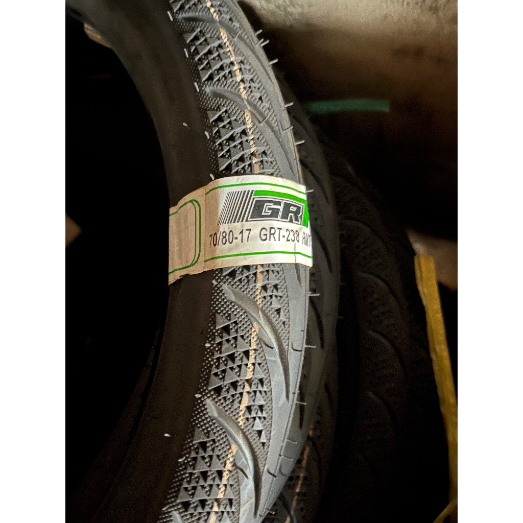 GRT Motorcycle Tubeless/Tubetype Tyre GRT238 Motor Tube Type Tayar 250 ...