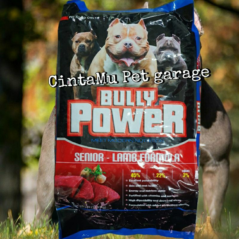 Bully Power high protein super premium dog food 25LB 11.33kg Best in ...