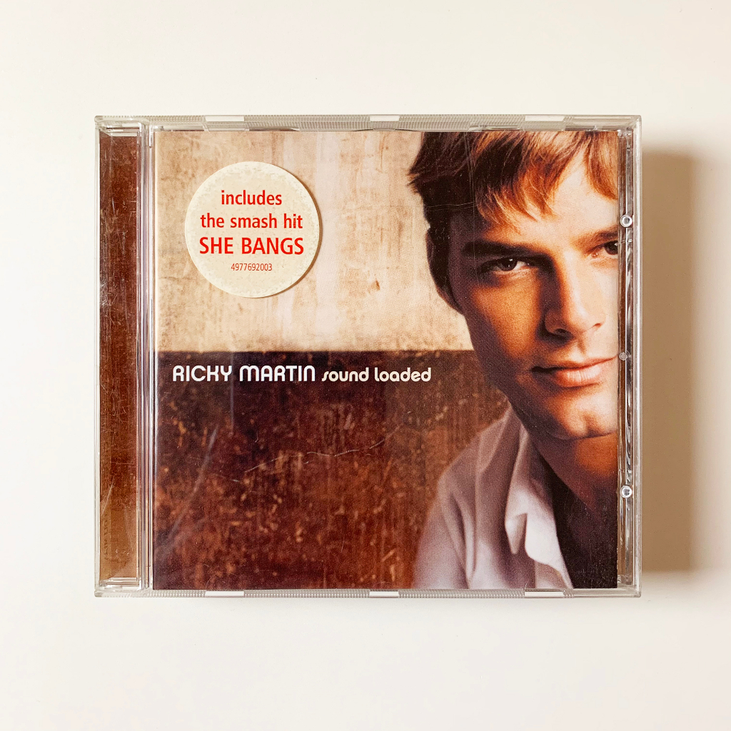 Ricky Martin - Sound Loaded CD • (2000/ Europe) | Shopee Malaysia