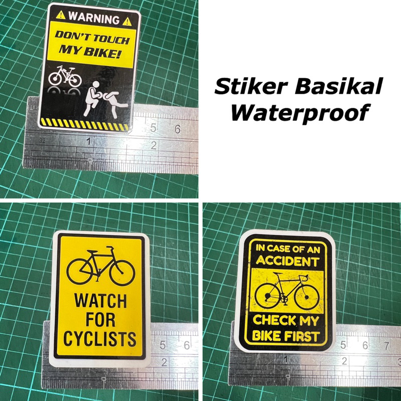 Stiker Basikal (bicycle stickers) | Shopee Malaysia