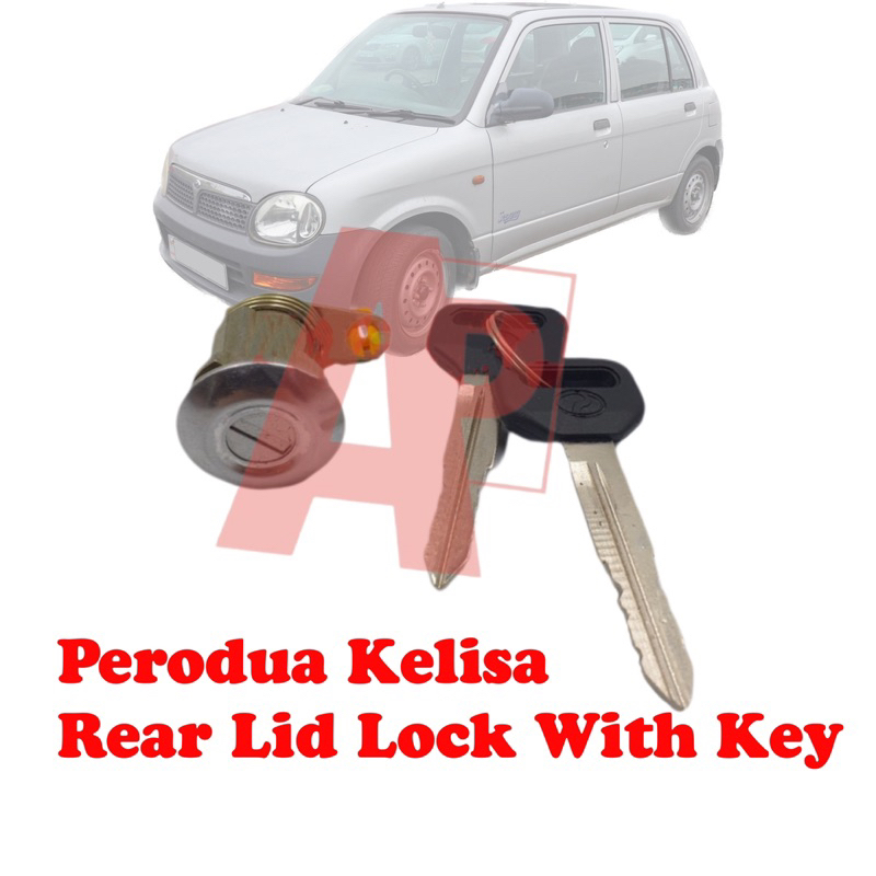 Perodua Kelisa Rear Lid Lock With Key New | Shopee Malaysia