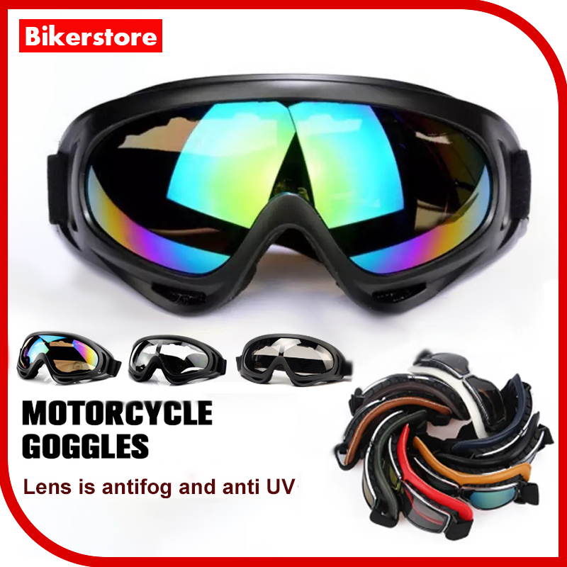 UV Protection Windproof Motorcycle Goggles Cycling Dirt Bike Atv ...