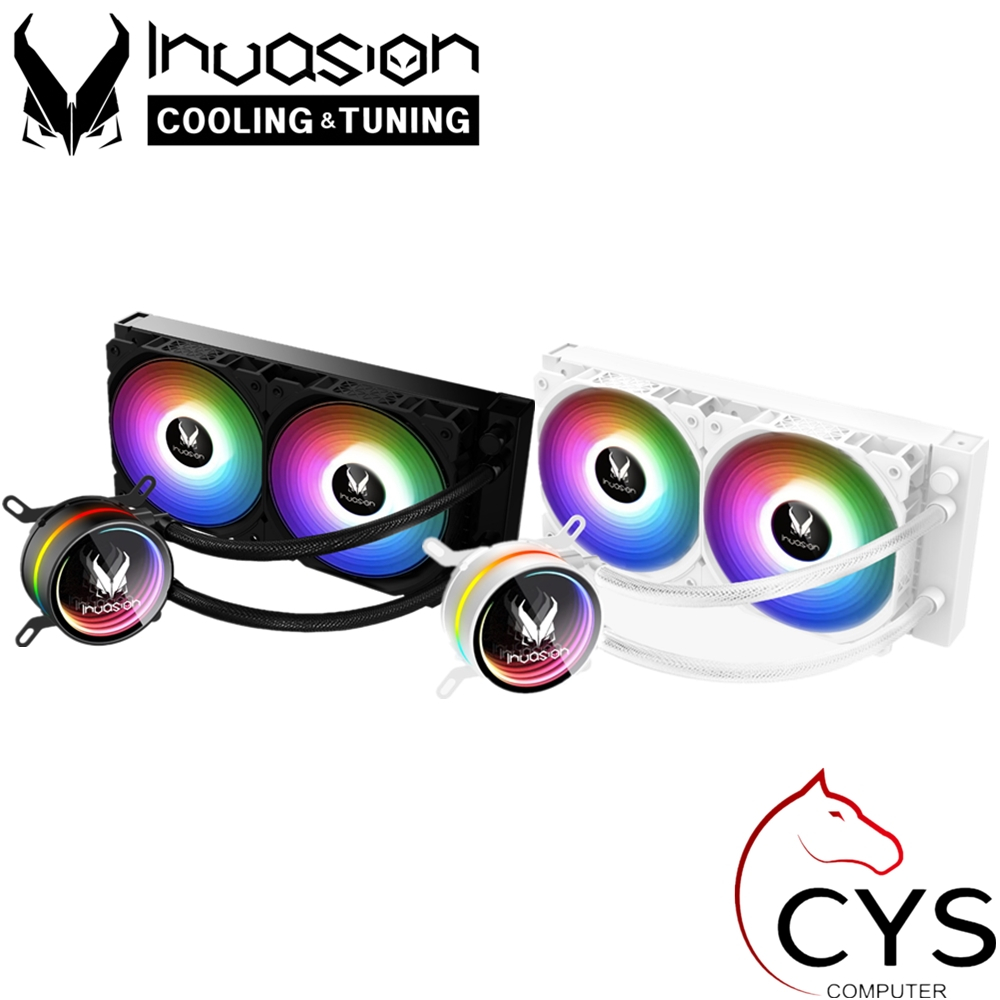 INVASION FTB 240 ARGB AIO CPU LIQUID COOLER | Shopee Malaysia