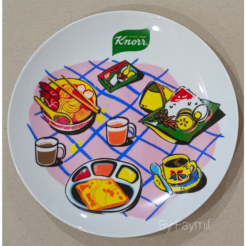 Pinggan serbaguna Seramik Merdeka 2023 by Knorr | Shopee Malaysia