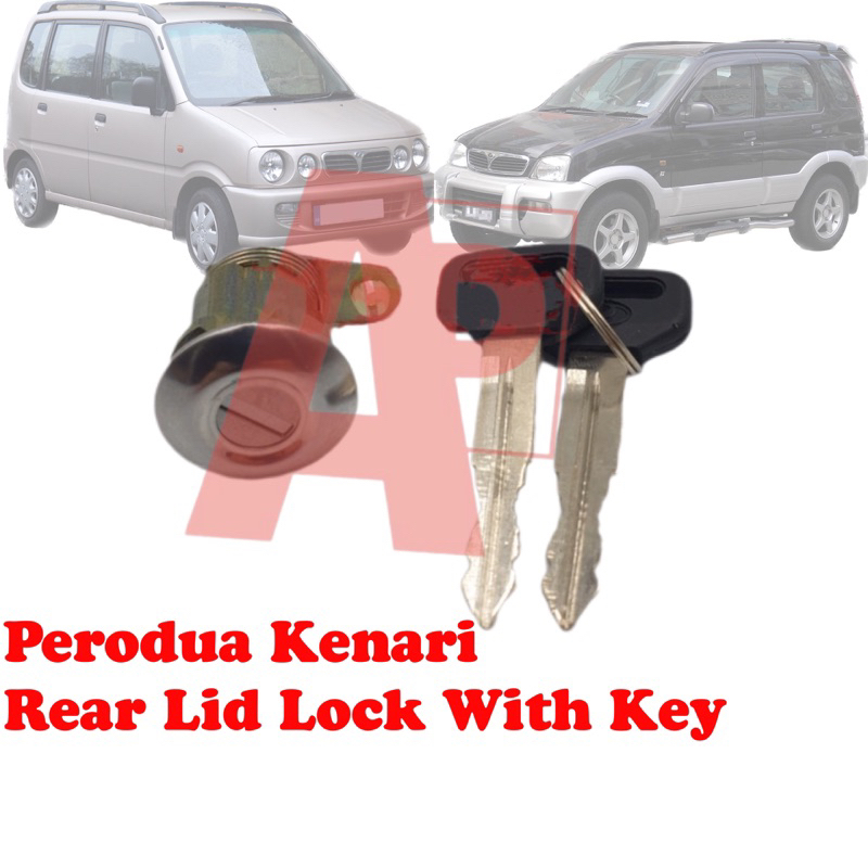 Perodua Kenari Kembara Rear Lid Lock With Key New | Shopee Malaysia