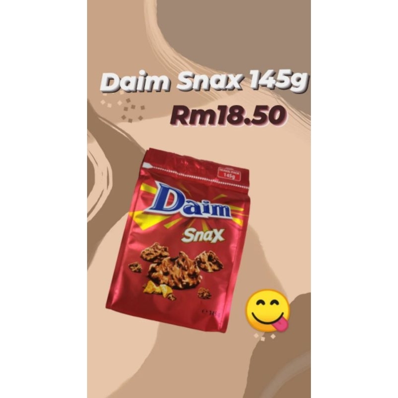DAIM SNAX BAG 145G PILIHAN RAMAI | Shopee Malaysia