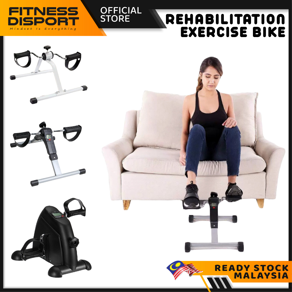 LCD Display Mini Rehab Bike Cycling Exercise Bicycle Cycle Pedal ...