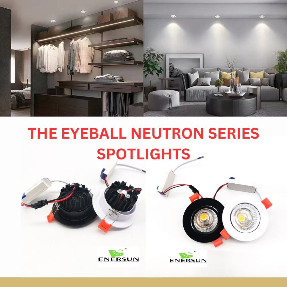 HOMEPLEX ENERSUN LED The Eyeball Neutron Series Spotlights lampu ...