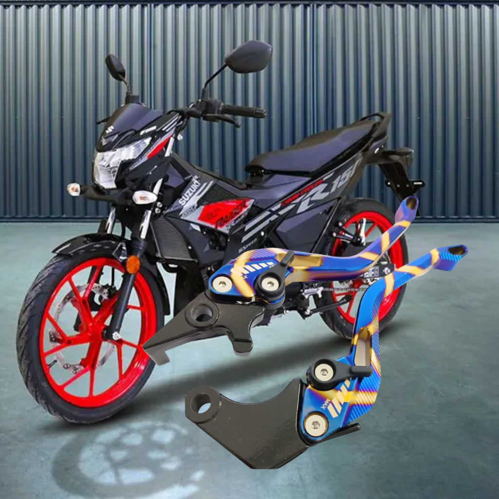 Y16ZR Y15ZR LC135 5S Y125ZR RS150 RSX150 SUZUKI RAIDER 150 BELANG 150 TITANIUM CROSS BRAKE LEVER ...