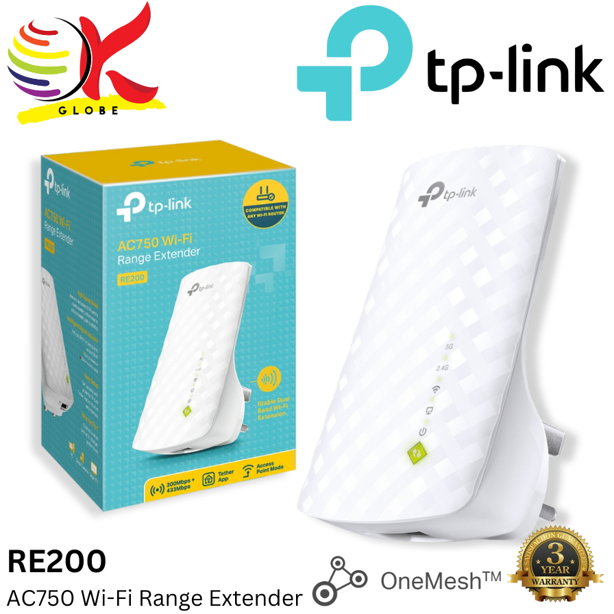 TP-LINK RE200 / RE205 AC750 / RE330 / RE305 AC1200 / RE505X AX1500 ...