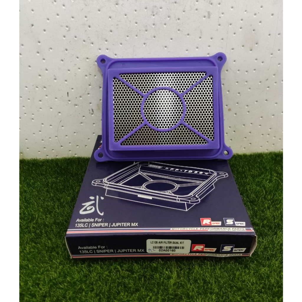 YAMAHA LC 135 UMA RACING AIR FILTER DUAL KIT | Shopee Malaysia