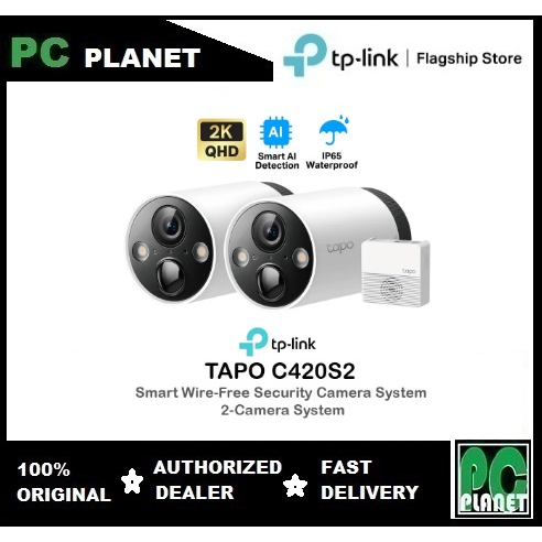 TP-Link Tapo C400S2 C420 C420S1 C420S2 Smart Wire-Free Security Camera ...