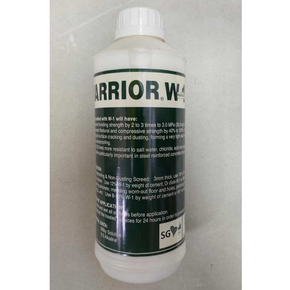 Warrior W-1 Cement Strengthener 1L 武士牌水泥增强剂 W-One W1 Tile Adhesive ...