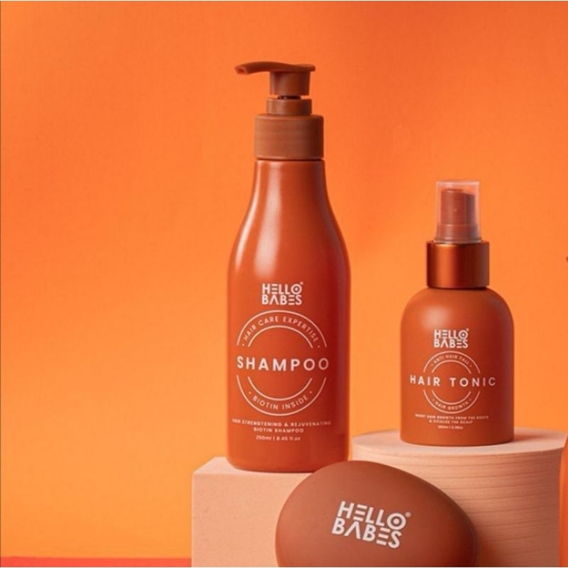 HELLO BABES HAIR TONIC NEW FORMULA SHAMPOO CONDITIONER VITAMIN HQ ...