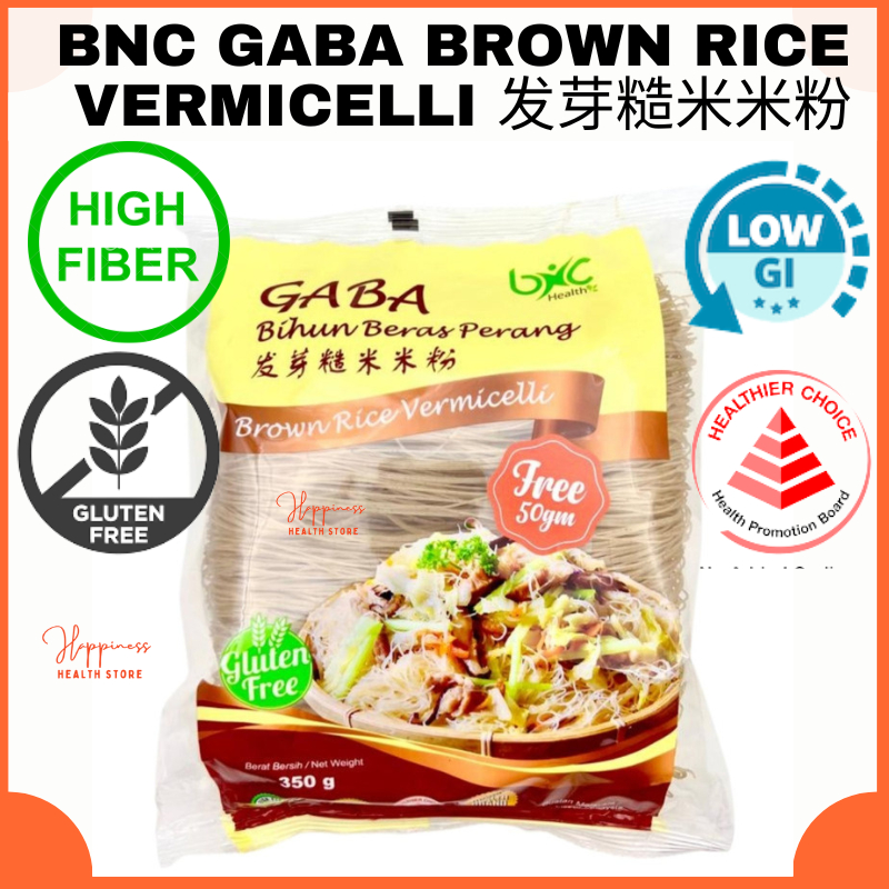 Gaba Brown Rice Vermicelli BNC Brown Rice Bihun 发芽糙米米粉 350G (HALAL ...