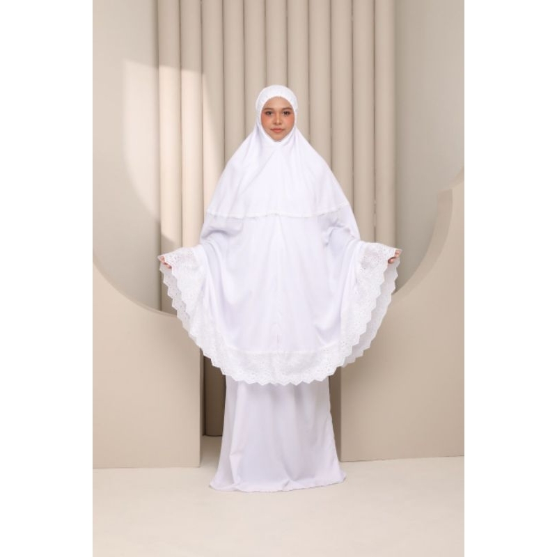 TELEKUNG COTTON SILKY PUTIH EXCLUSIVE COTTON SILKY SUPER SEJUK | Shopee ...
