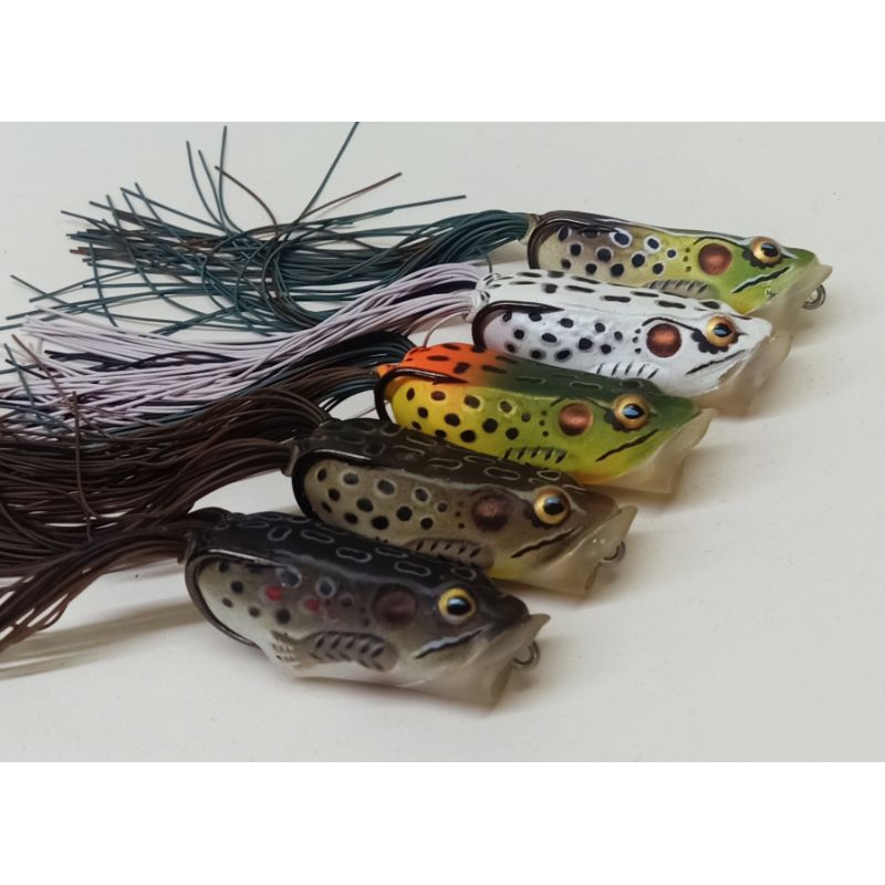 (MAZ13) LIVETARGET HOLLOW BODY FROG POPPER JR 50F | Shopee Malaysia