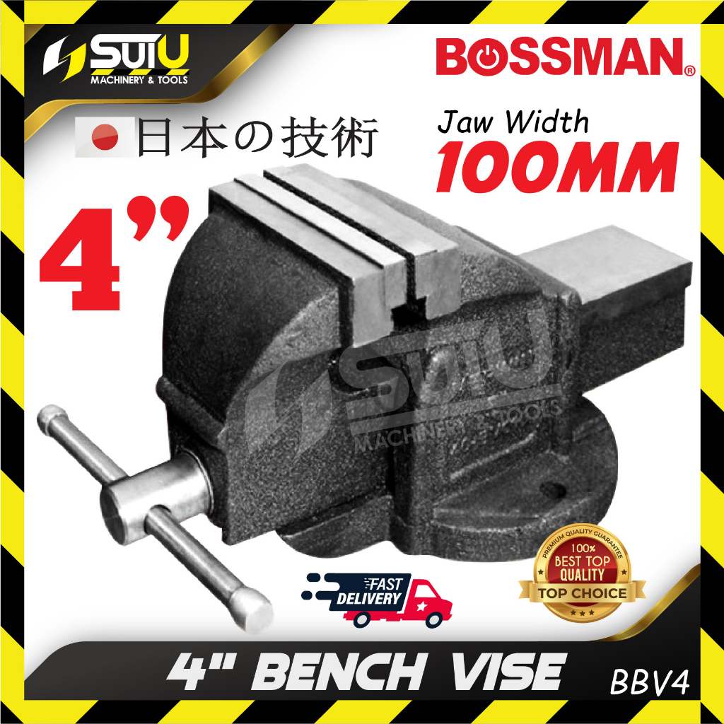 BOSSMAN BBV4 1 PCS 4" Super Heavy Duty Bench Vice / Bench Vise | Shopee Malaysia