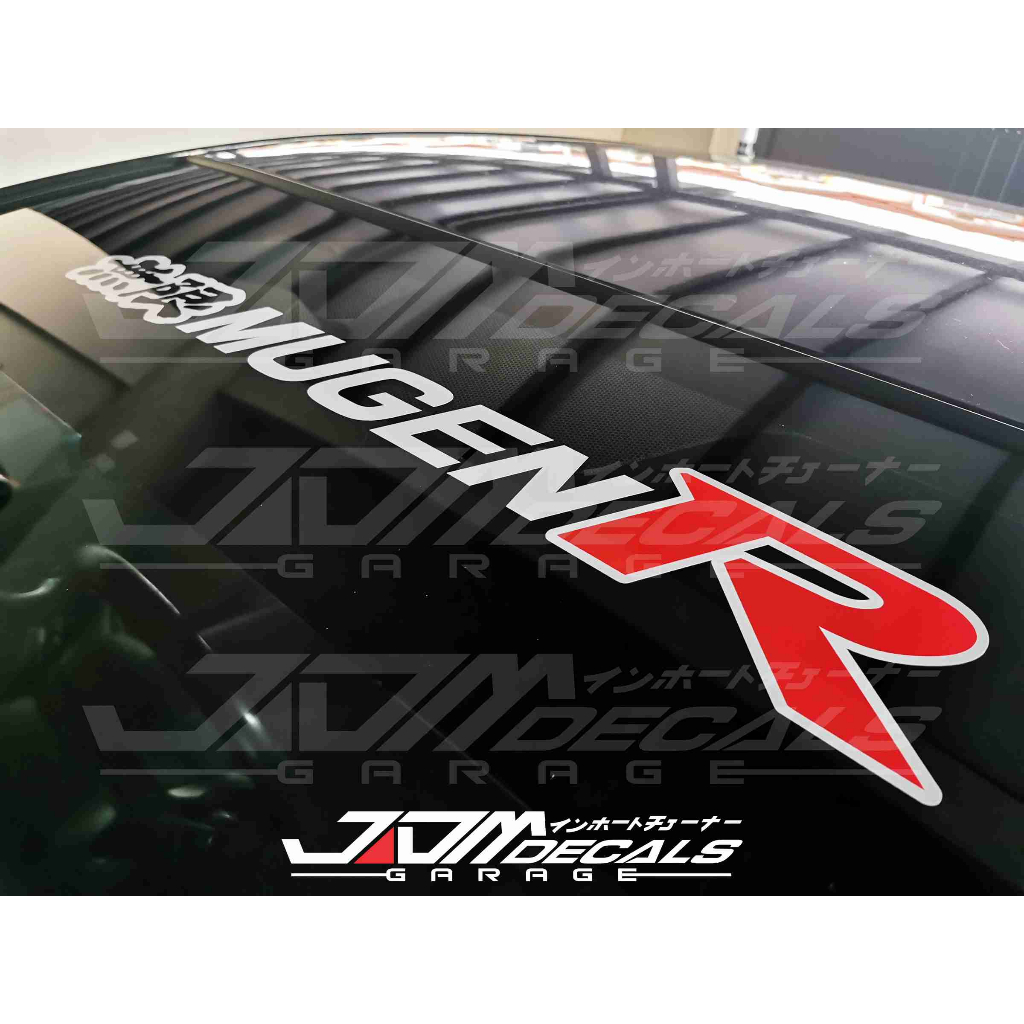 Honda Mugen R Car Windscreen Vinyl Sticker | Shopee Malaysia