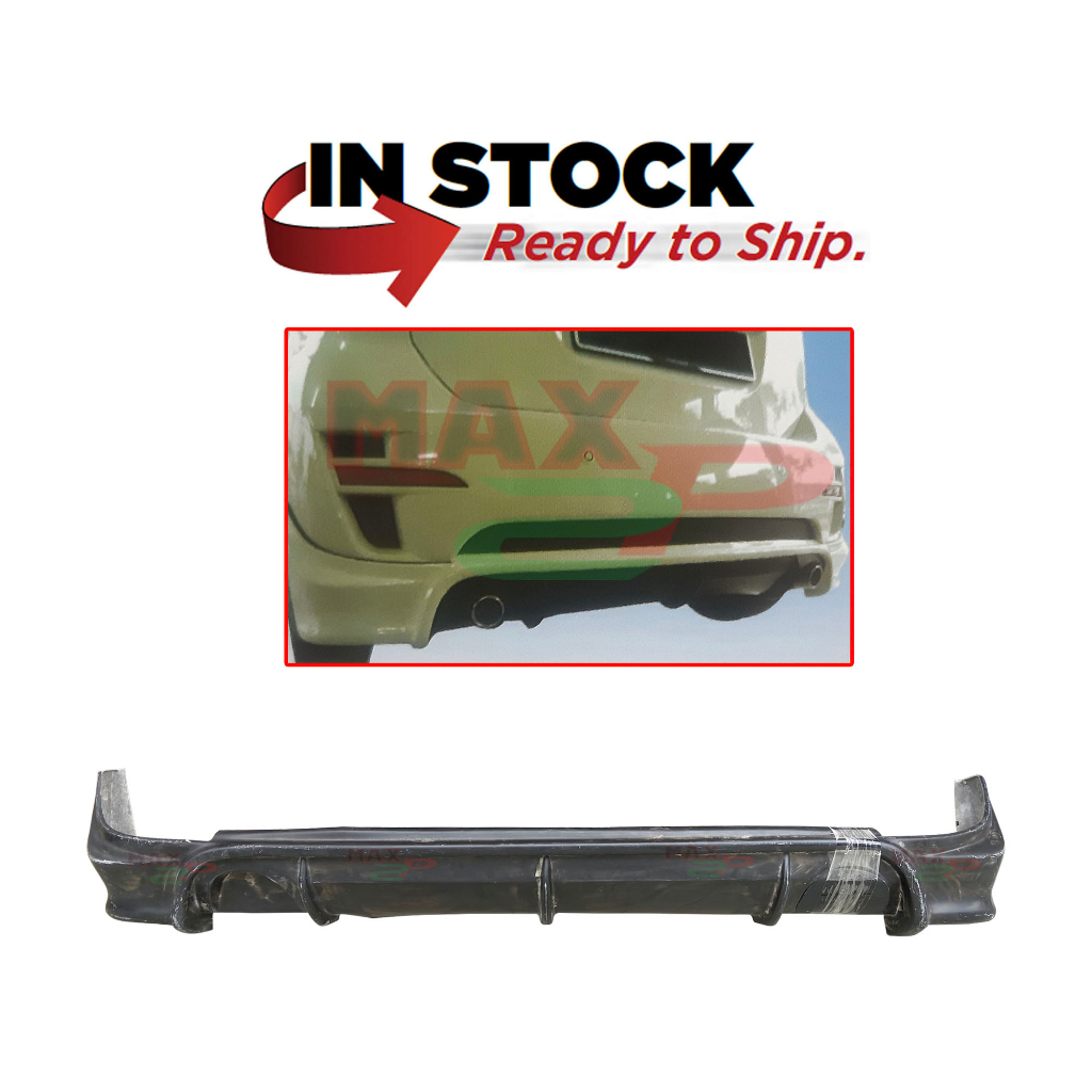 Perodua Myvi SE-2 Sporty Style Rear Back Skirt Lower Lip Spoiler ...