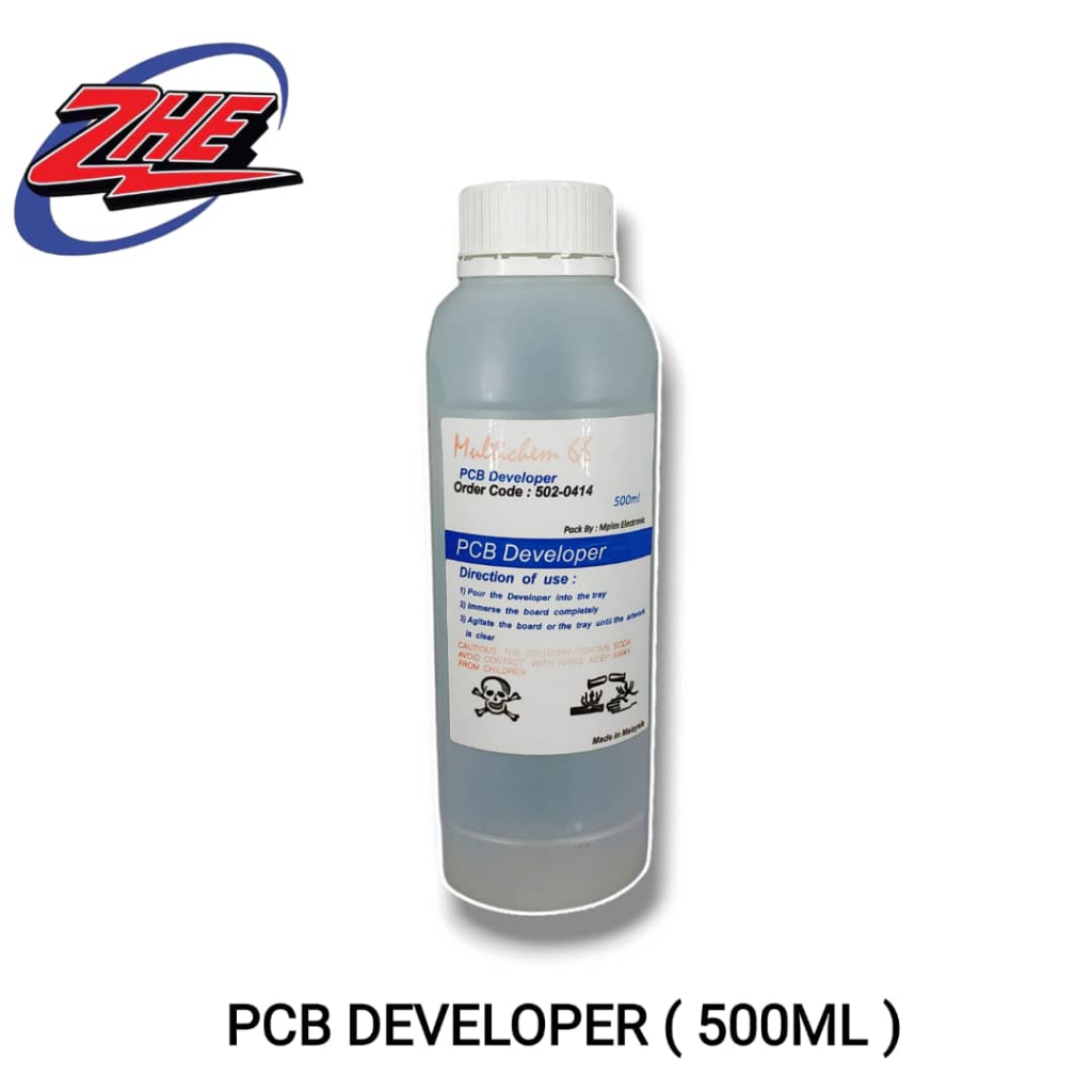 (MC66) 500ML MULTICORE PCB DEVELOPER LIQUID FOR CLEANING ELECTRONIC ...