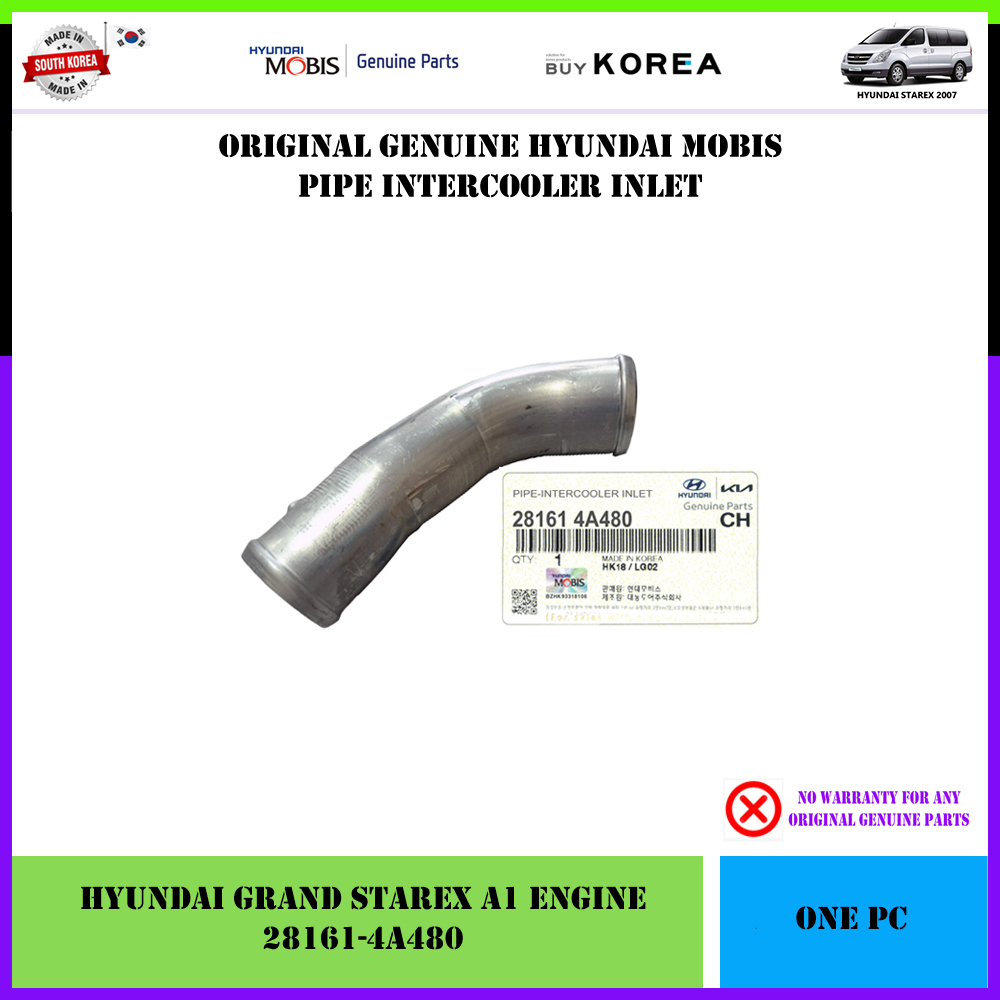 Hyundai Grand Starex A1 Genuine Hyundai Mobis Intercooler Hose Inlet ...
