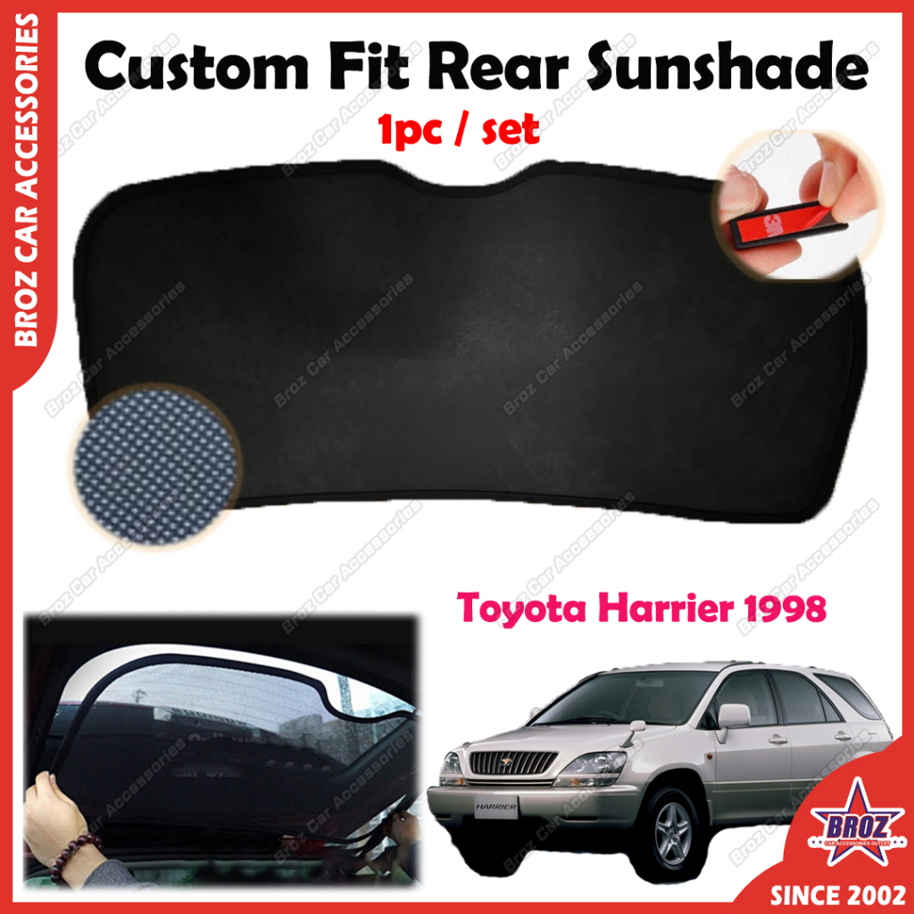 For Toyota Harrier 1998 Car Rear Sunshade Rear Windscreen Custom Fit ...