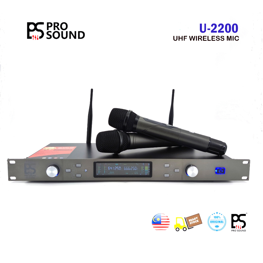 (READY STOCK) PS U-2200 Wireless Microphone | Shopee Malaysia
