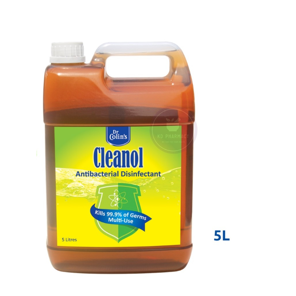DR COLIN'S CLEANOL ANTIBACTERIAL DISINFECTANT LIQUID 5L | Shopee Malaysia