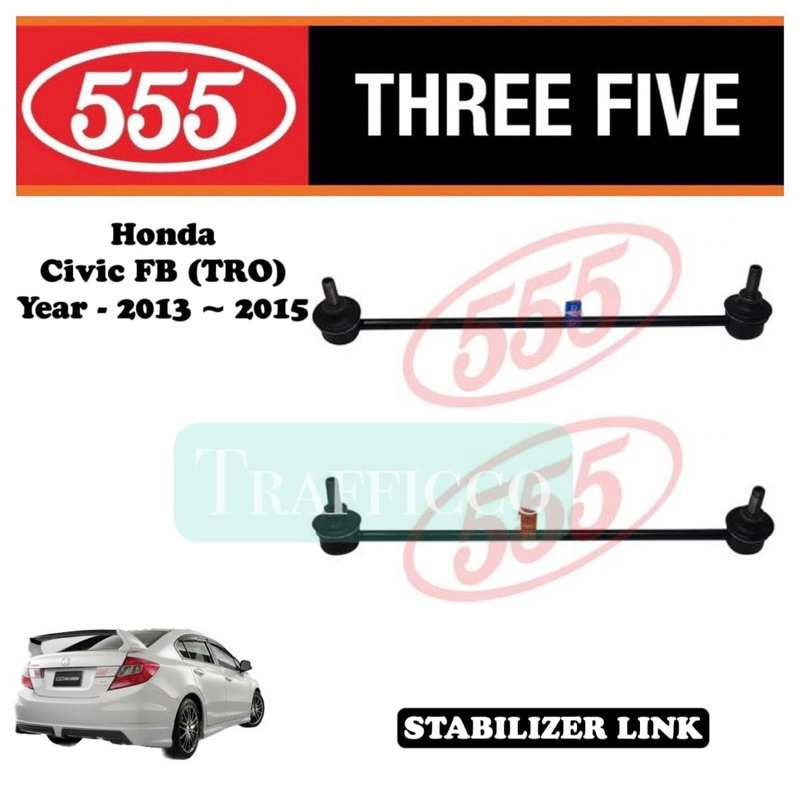 Honda Civic FB TRO Front Stabilizer Link Absorber Link SL-H570 555 Japan | Shopee Malaysia