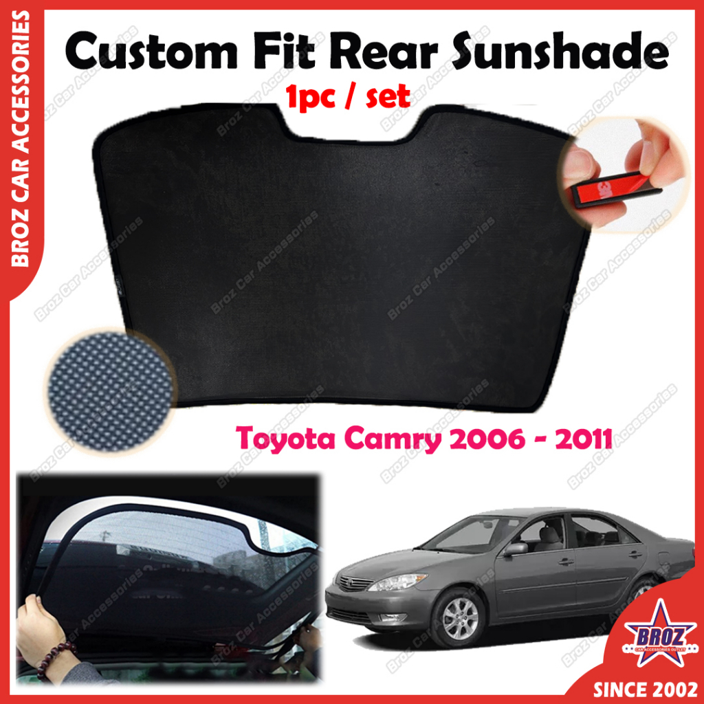 For Toyota Camry 06-11 Car Rear Sunshade Rear Windscreen Custom Fit OEM ...