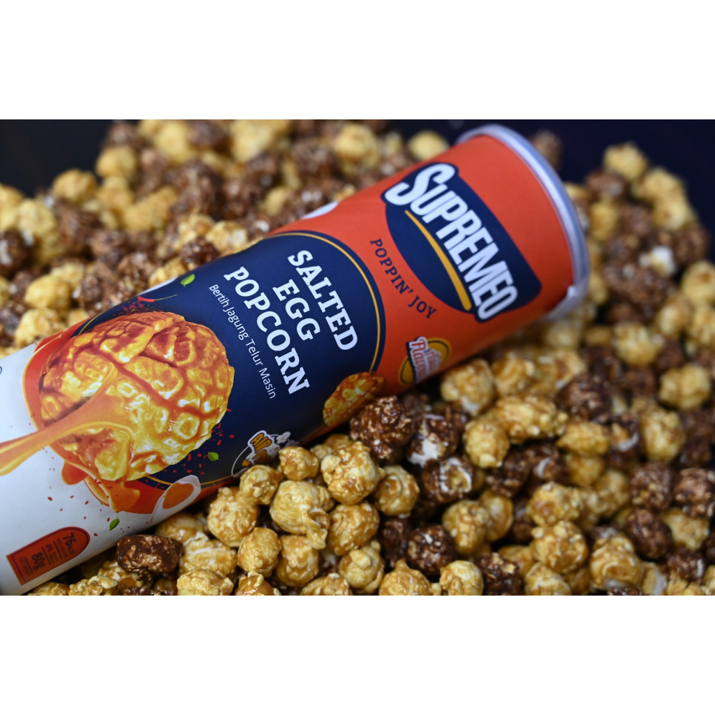 Supremeo Popcorn 80g - Salted Egg Flavour | Shopee Malaysia