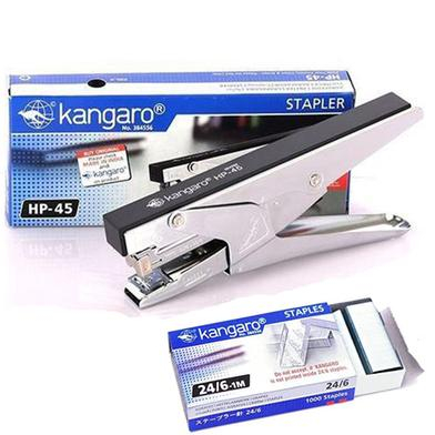 Kangaro Plier Stapler HP-45 FREE BULLET 24/6 1 Box Staples Bullet Kangaro HP45 | Shopee Malaysia