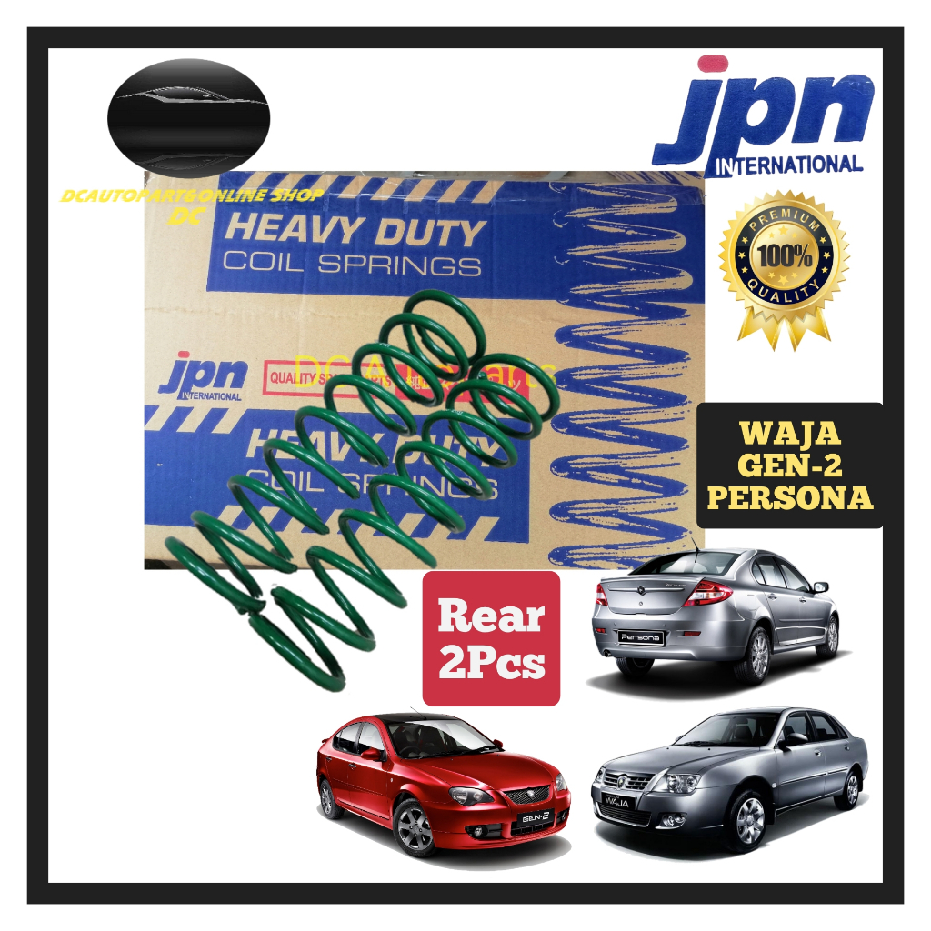 JPN INTERNATIONAL HEAVY DUTY SPRING ABSORBER PROTON WAJA GEN2 GEN-2 ...