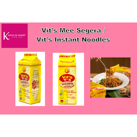 Vit's Mee Segera Pek Ekonomi \ Instant Noodles Economy Pack (700g\HALAL ...