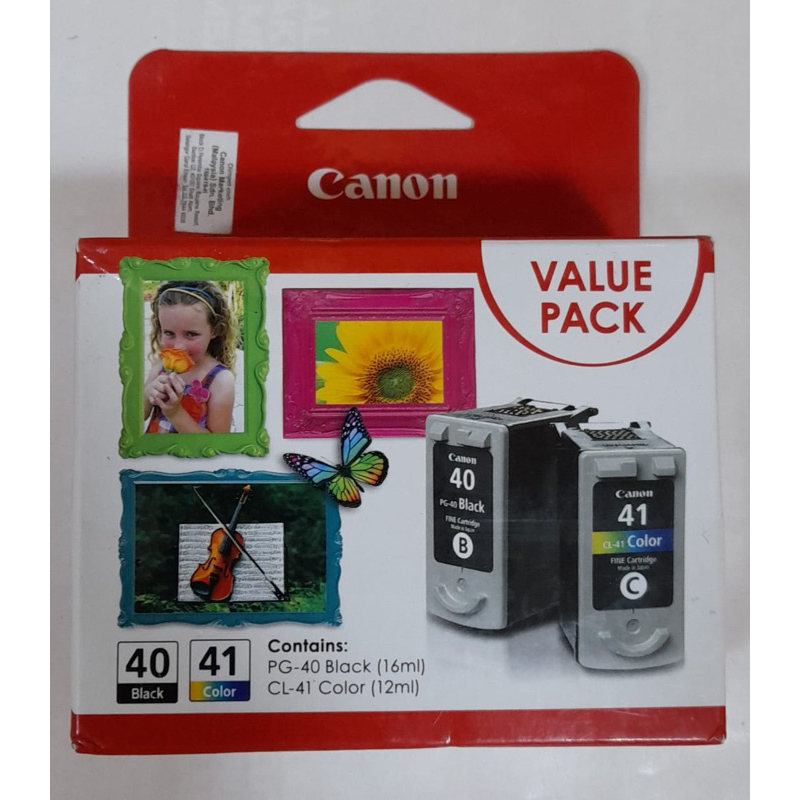Original Canon PG-40 And CL-41 Ink and Twin Pack ( PG40 CL41 ) 100% ...