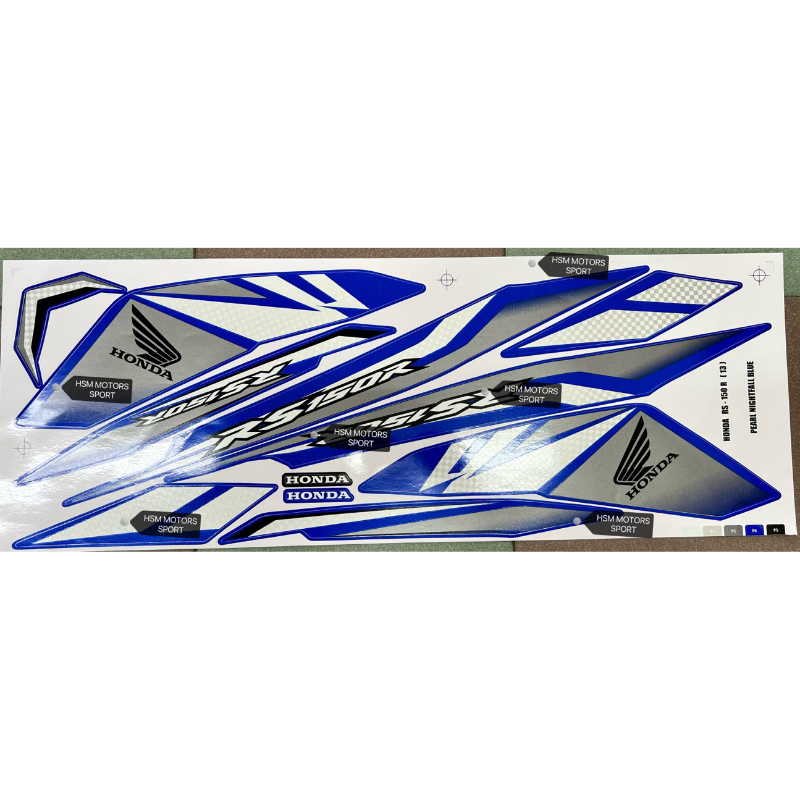 HONDA RS150 v2 BODY STICKER FULL SET | Shopee Malaysia