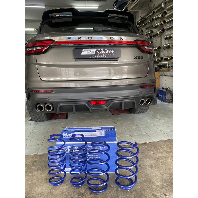 Proton X50 H&R Sport Lower Spring | Shopee Malaysia