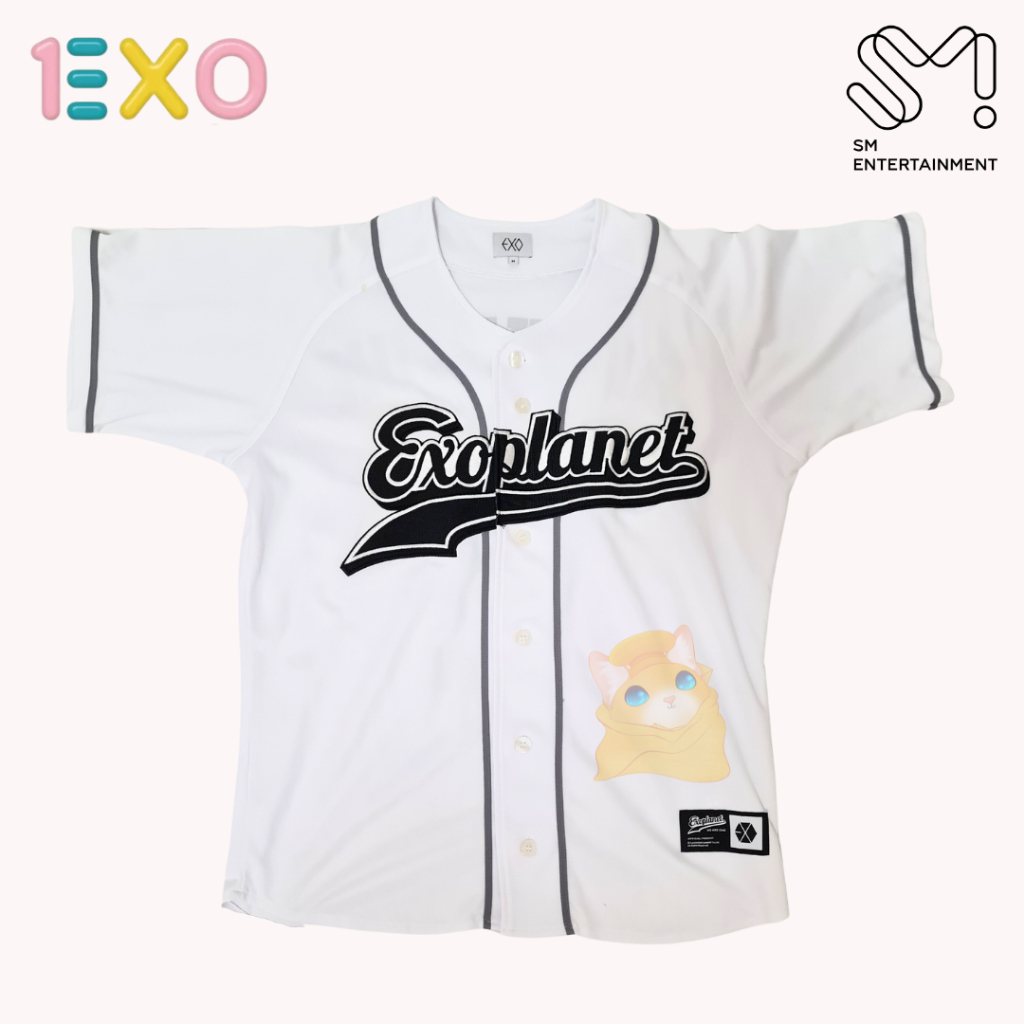 EXO Planet 3 EXO'rDIUM Baseball Jersey Baekhyun | Shopee Malaysia