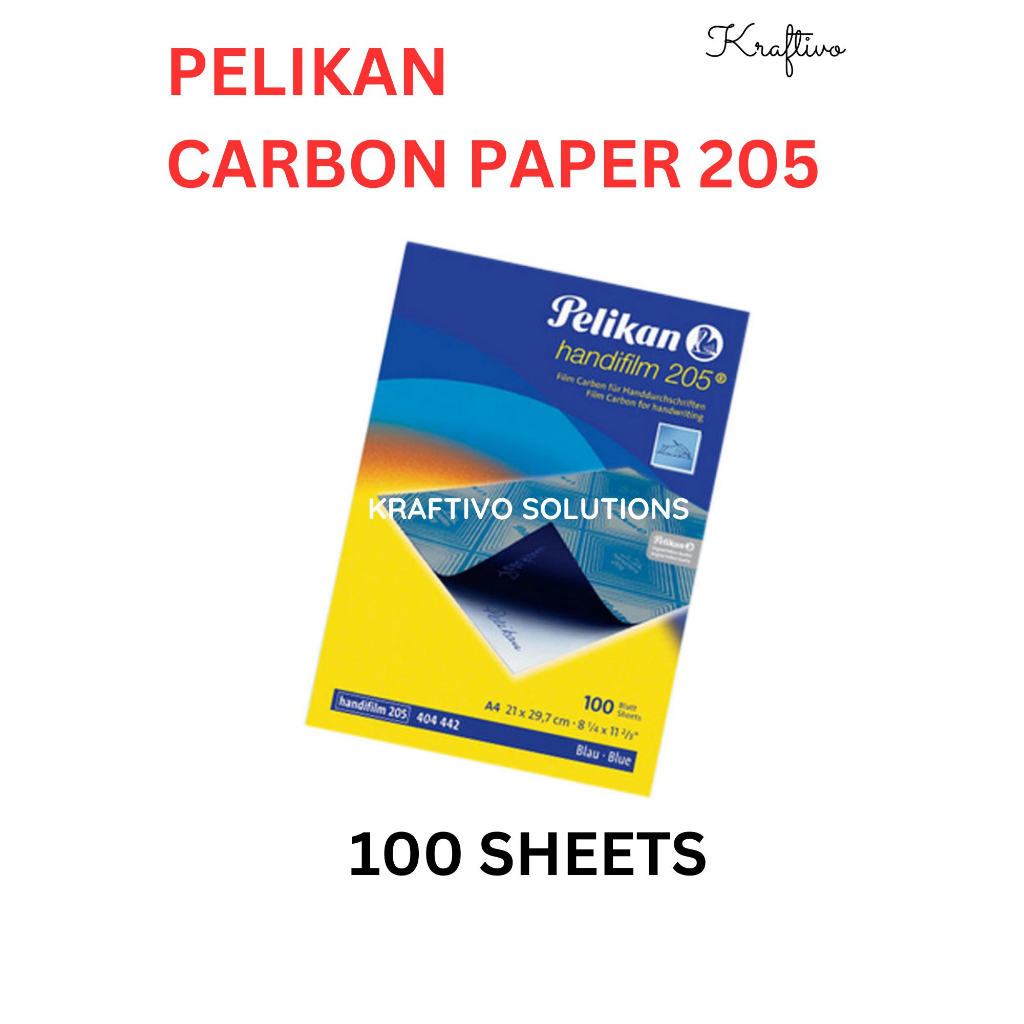 [ A4 CARBON PAPER 100'S ] A4 Carbon Paper - Blue / Black / SWAN ...