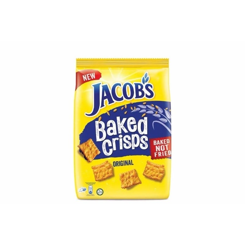 Jacob's Baked Crisps 229 [Original + Sour Cream + Cheddar] - HALAL ...