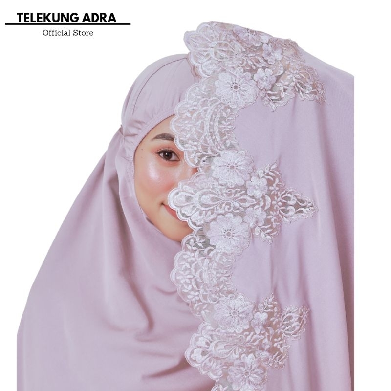 Telekung Travel Maleeqa with Bag Material Cotton | Shopee Malaysia
