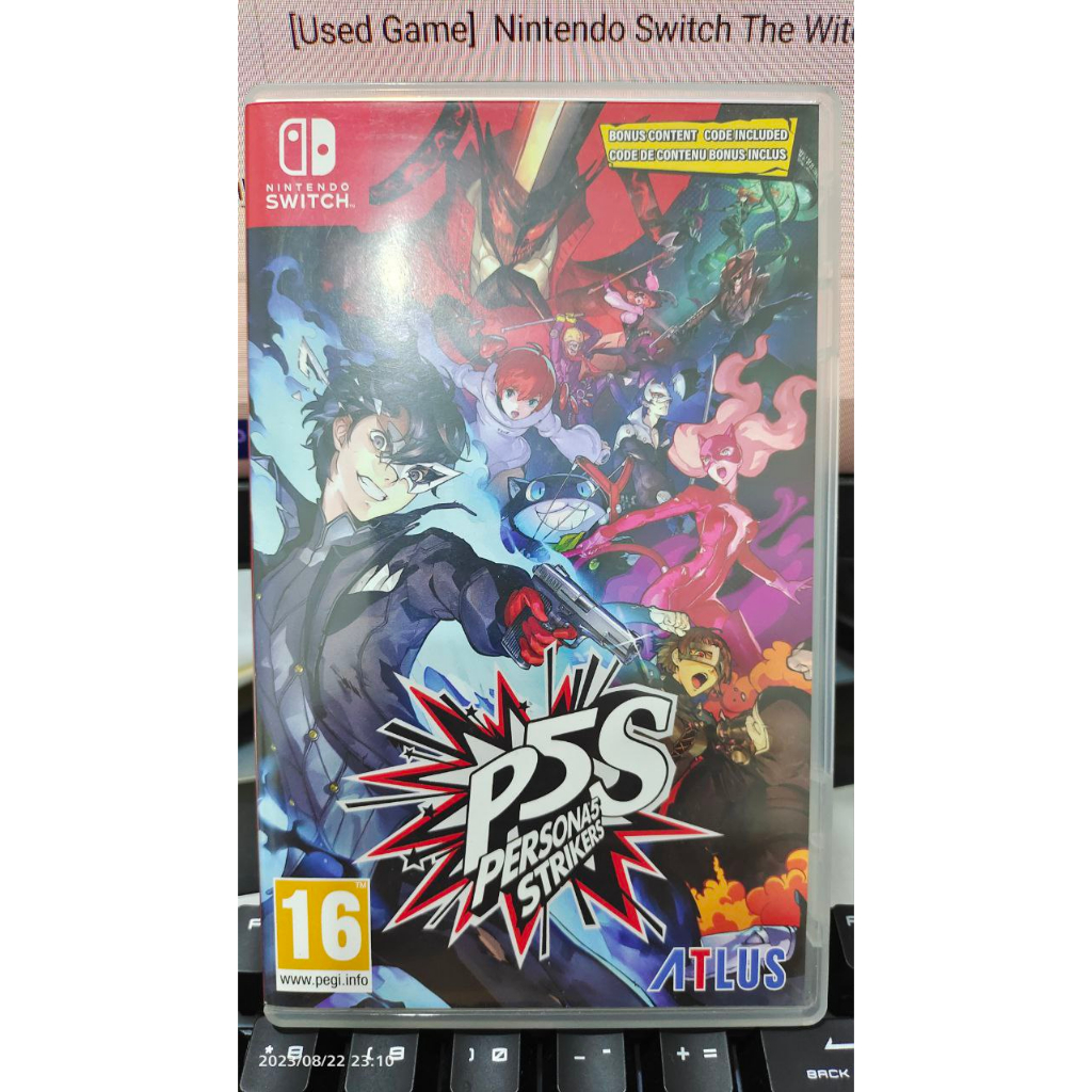 [New Seal/Used Game] Nintendo Switch P5S Persona Strikers (Nintendo Switch) (Physical) | Shopee ...
