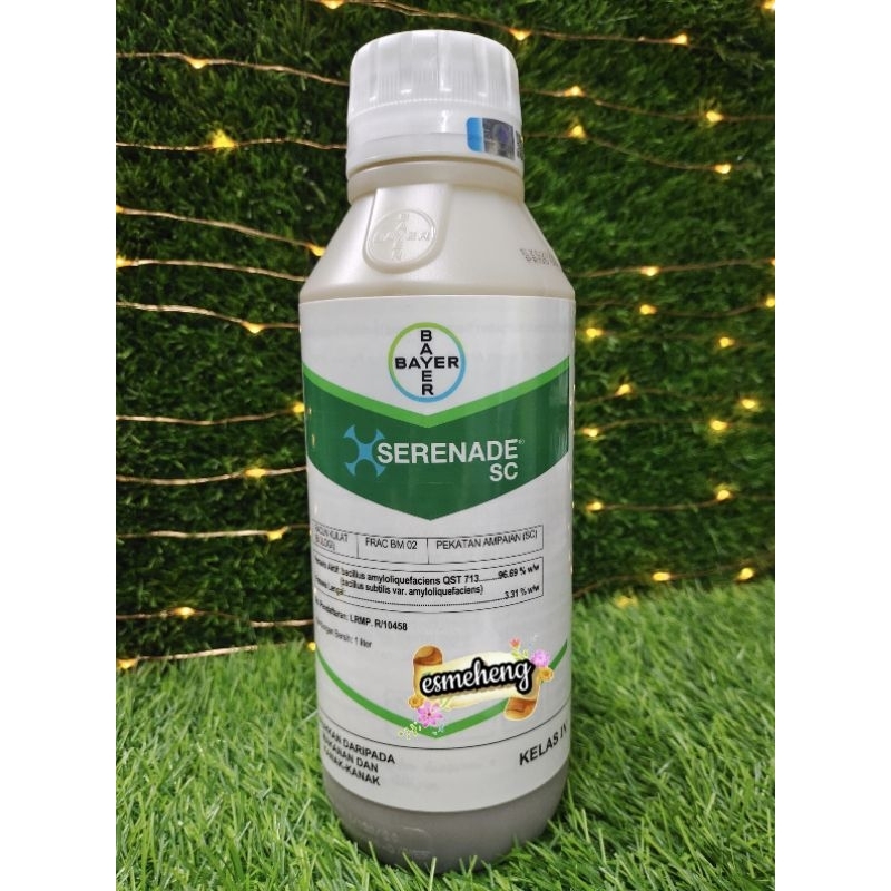 1L Bayer Serenade SC / Racun kulat / Biologi / Padi / Durian / Cili ...