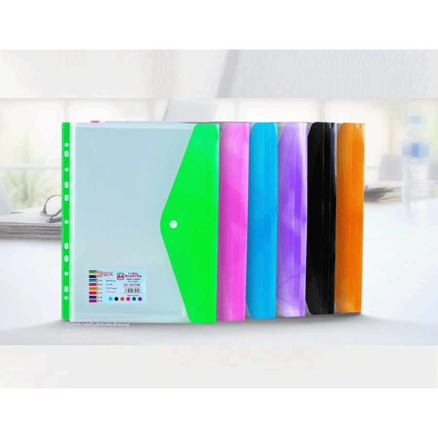 A4 Expandable Button File (Side Open) -1 pcs | Shopee Malaysia
