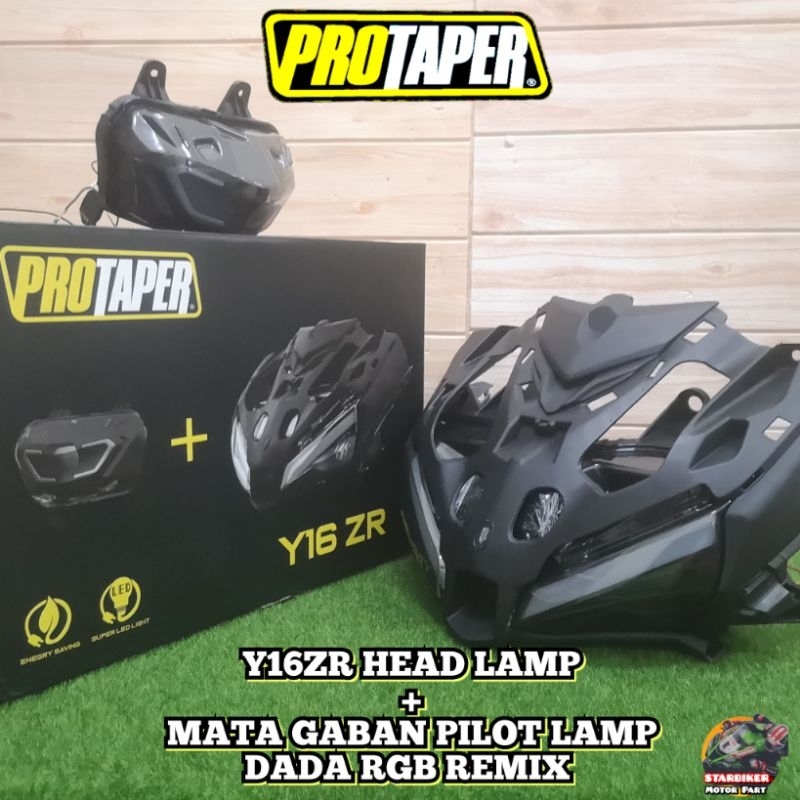 Y16 Y16ZR PROTAPER HEAD LAMP WITH POSITION RGB LED REMIX MATA GABAN ...