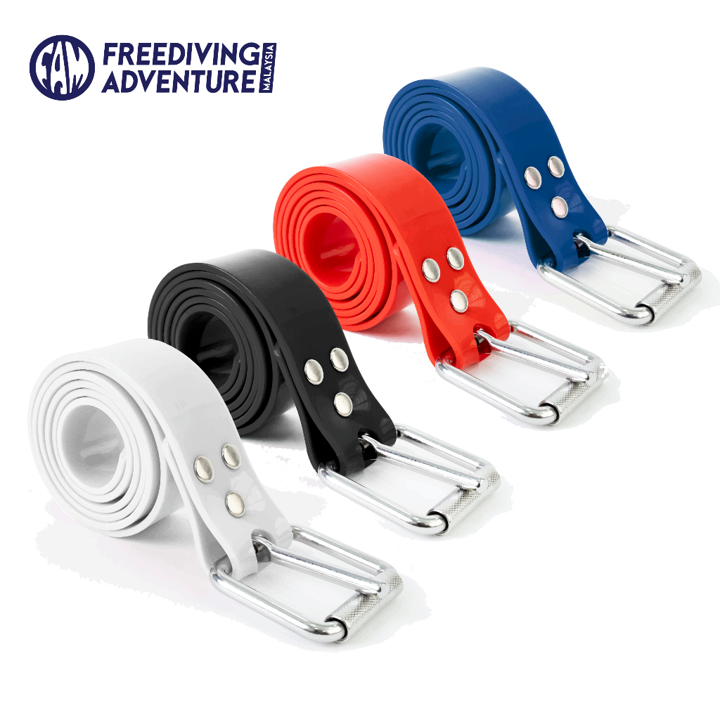 Silicone Gel Rubber Freediving Spearfishing Diving Weight Belt | Shopee ...