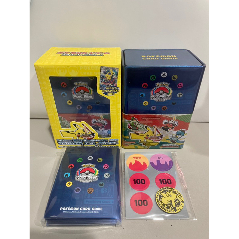 [Ready Stock] Pokemon World Championship 2023 YOKOHAMA DECK -Pikachu ...