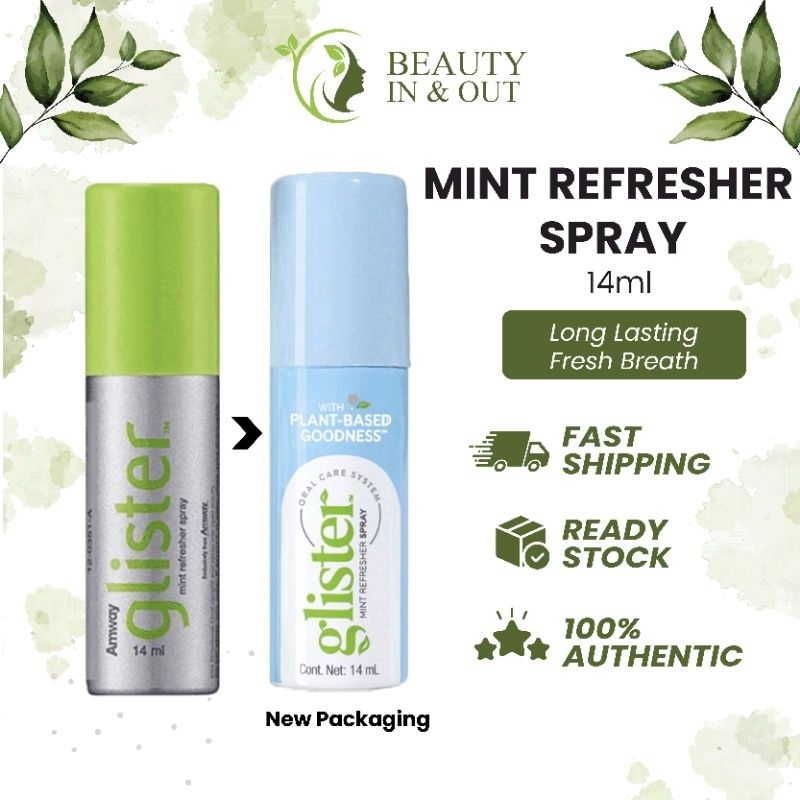 AMWAY SPRAY GLISTER (HILANG SAKIT GIGI, HILANG GUSI BENGKAK, HILANGKAN ...